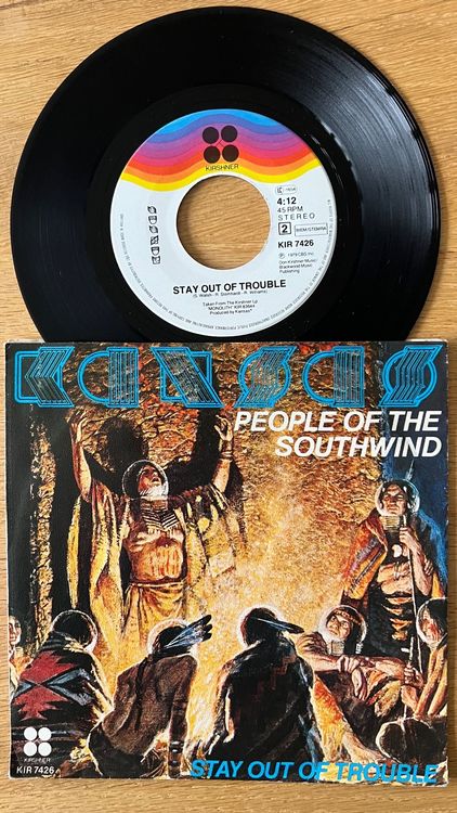 Kansas - People Of The Southwind / 1. D-Press. 1979 - TOP (Gebraucht ...
