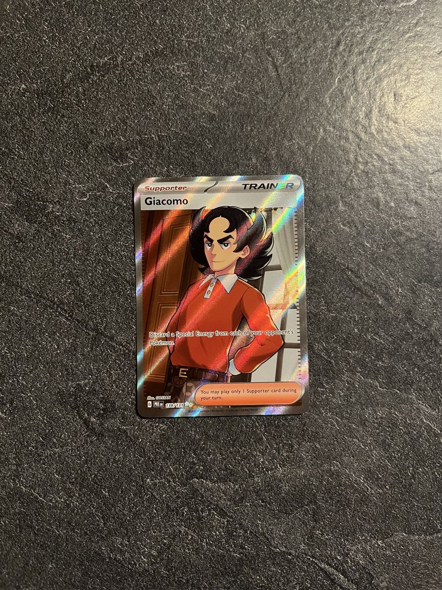 🇬🇧Giacomo full art - 138/131 - prismatic evolution (Neu (gemäss ...