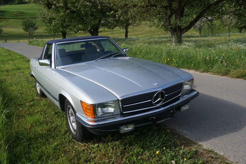 Mercedes-Benz SL 280 Cabrio Silber 1982, 120000km, MFK 4/25 (Gebraucht ...