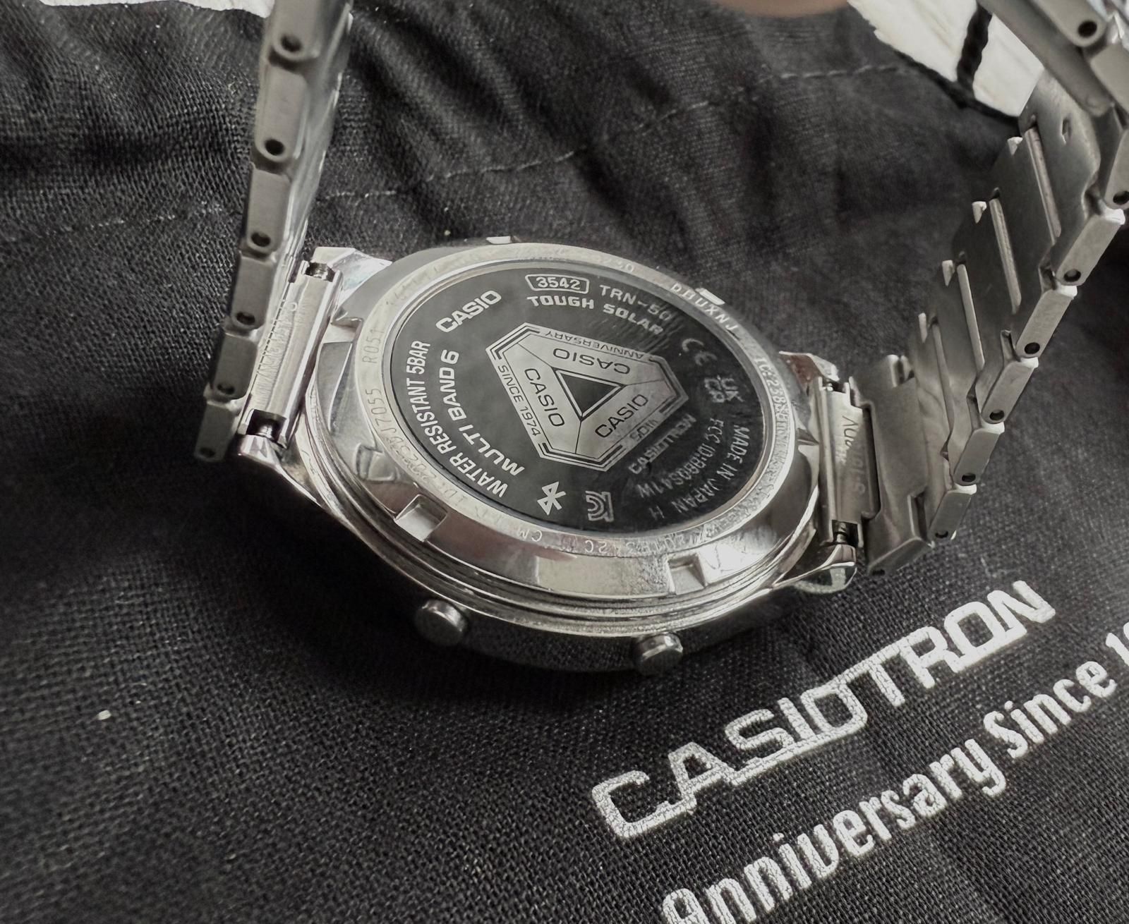 Casio Casiotron limited édition 50th Anniversary (Neu (gemäss ...