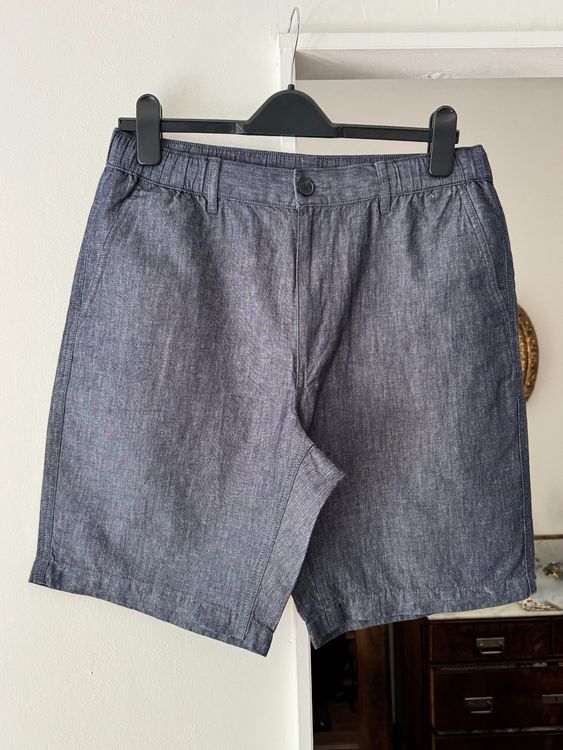 UNIQLO Short en lin/coton homme à l'état neuf M (Neuf (Voir description ...