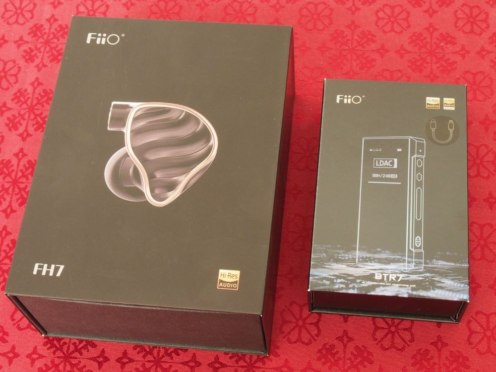 FiiO FH7 HighEnd IN-EAR & BTR7 USB-C Lightning Bluetooth DAC (Gebraucht ...