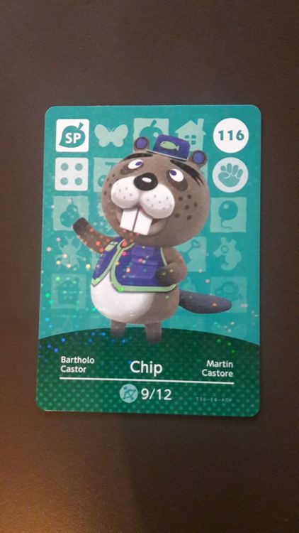 ACNL/NH Amiibo Karte - Nr. 116 Bartholo (Gebraucht) in Nänikon für CHF ...