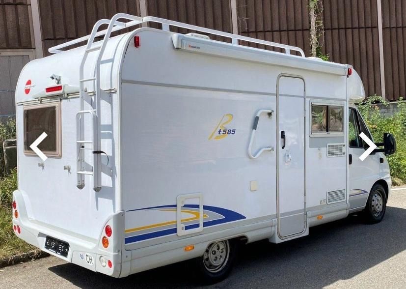 Camper FIAT Ducato - Bürstner t585 (Gebraucht) in Uttwil für CHF 15900 ...
