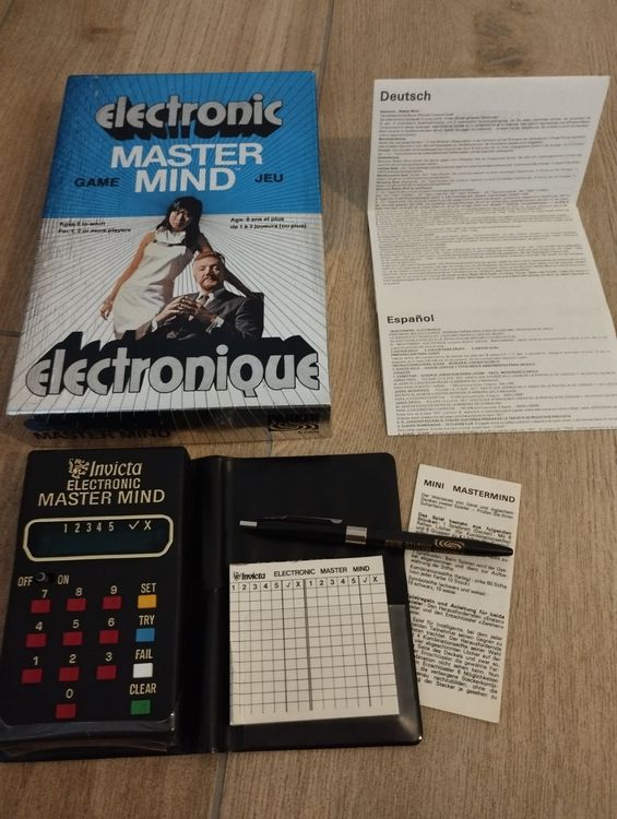 Jeu Master Mind electonic vintage 1978 | Kaufen auf Ricardo
