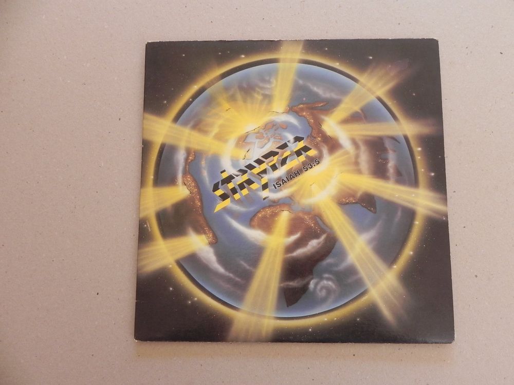 LP USA Glam Metal Band Stryper 1986 The Yellow and black... | Kaufen auf Ricardo