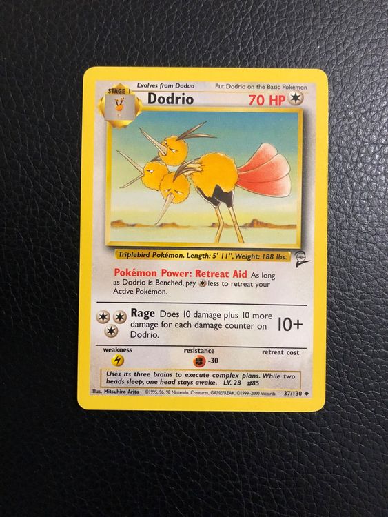 Base Set 2 Dodrio 37/130 Ab 1 (Gebraucht) in Paradiso für CHF 1 – mit ...