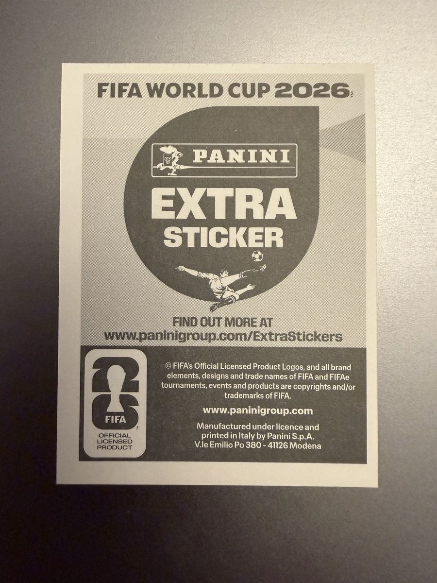 Panini World Cup 2026 - Extra Sticker - Mbappé Gold (Neuf (Voir ...