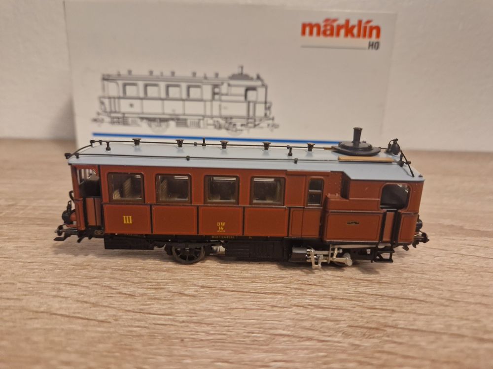 Märklin 3425 Dampftriebwagen DW 8 "Kittel" H0 (Gebraucht) in St-Aubin ...
