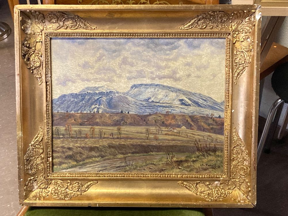 (50) Oelgemälde Landschaft signiert | Kaufen auf Ricardo