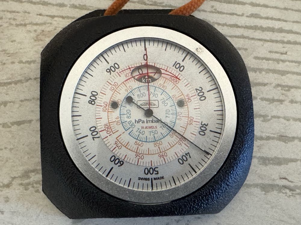 Thommen Höhenmesser Altimeter 6000m, Swiss Made (Gebraucht) in Zunzgen ...