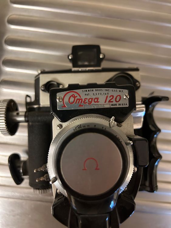 OMEGA 120 Berühmte 6x7cm Kamera (USA) mit Entfernungsmesser (Gebraucht ...