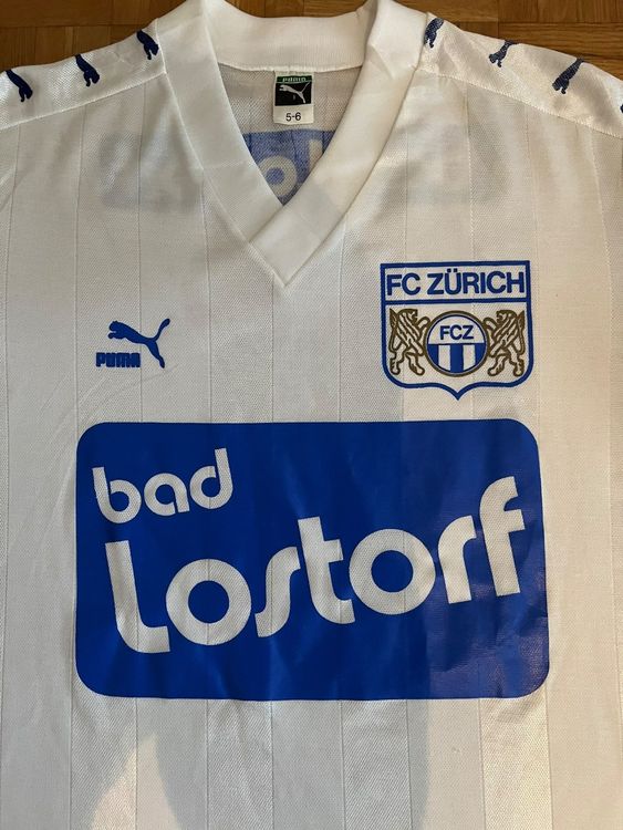 FC ZÜRICH FCZ TRIKOT SHIRT 1986-1987 BAD LOSTORF | Kaufen auf Ricardo