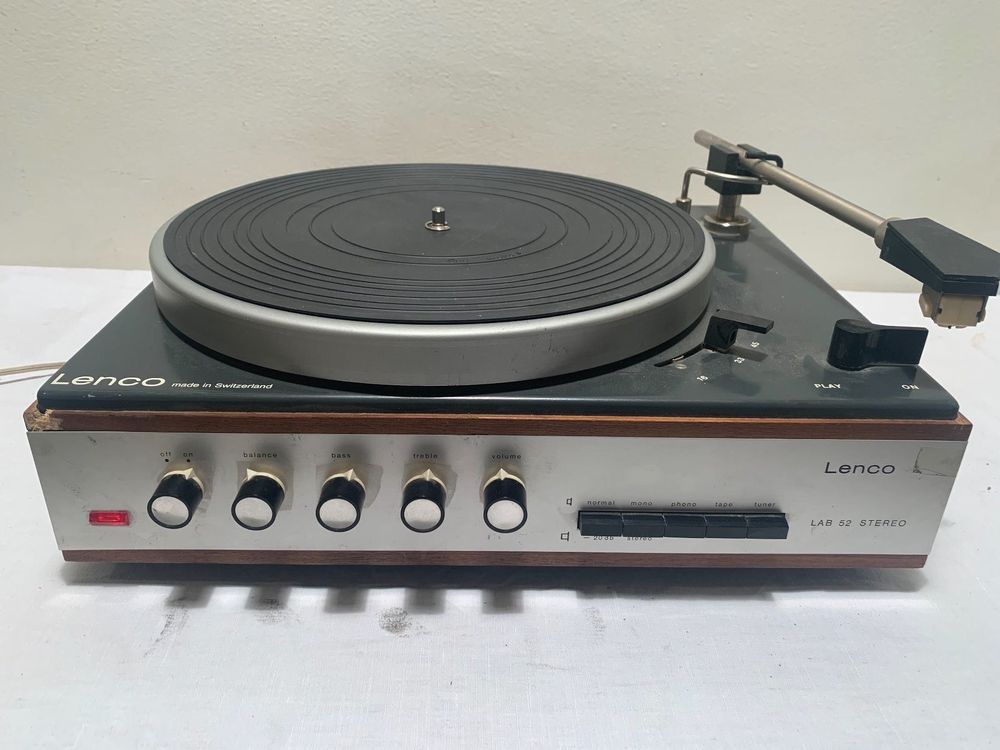 Platine Lenco LAB 52 Stéréo (D'occasion) à Geneve pour CHF 1 – avec ...