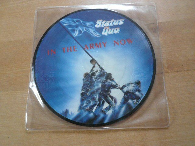 Status Quo – In The Army Now - PICTURE DISC 1986 | Kaufen auf Ricardo