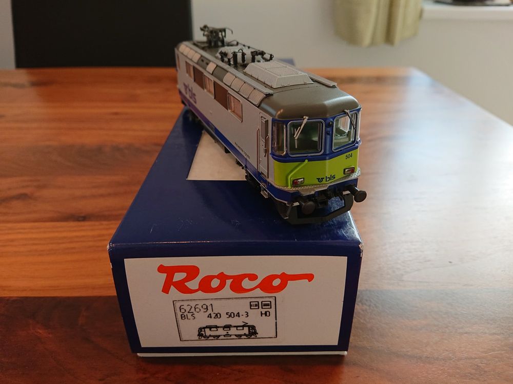 Roco 62691 BLS Re 420 504-3 NINA DC (Gebraucht) in Wiesendangen für CHF ...