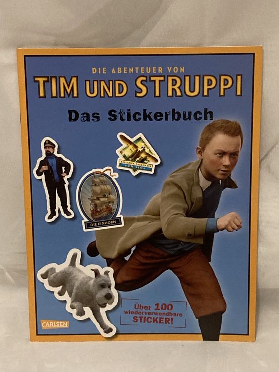 Tim und Struppi: Das grosse Sticker-Buch (Neu und originalverpackt) in ...