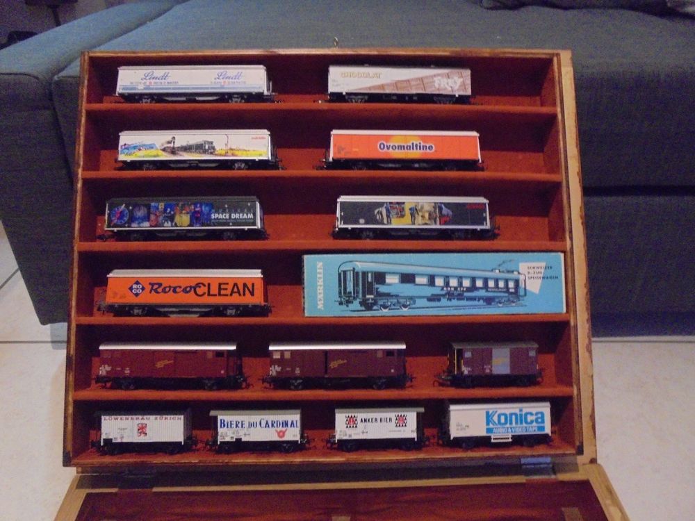 SBB Rollmaterial in Holzkiste - H0-WS (Gebraucht) in Wolfwil für CHF 250 – nur Abholung auf ...