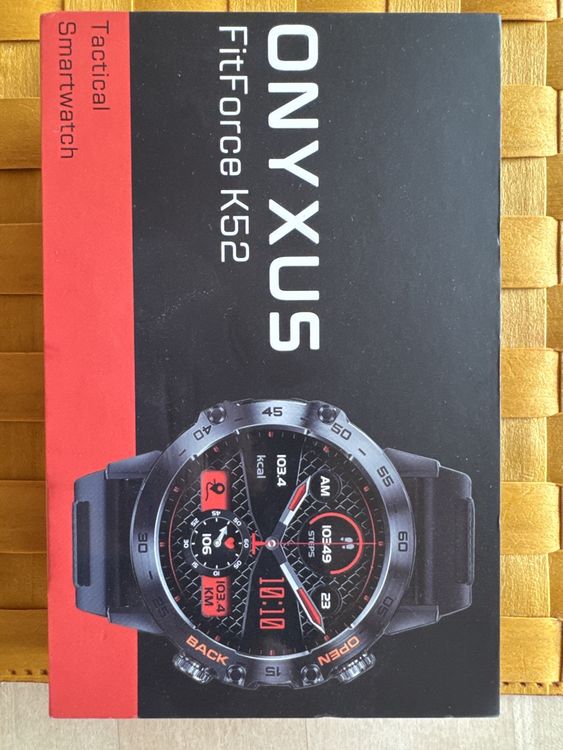 ONYXUS Fitforce K52 Tactical Smartwatch - Neuwertig, Top! (Neu und ...