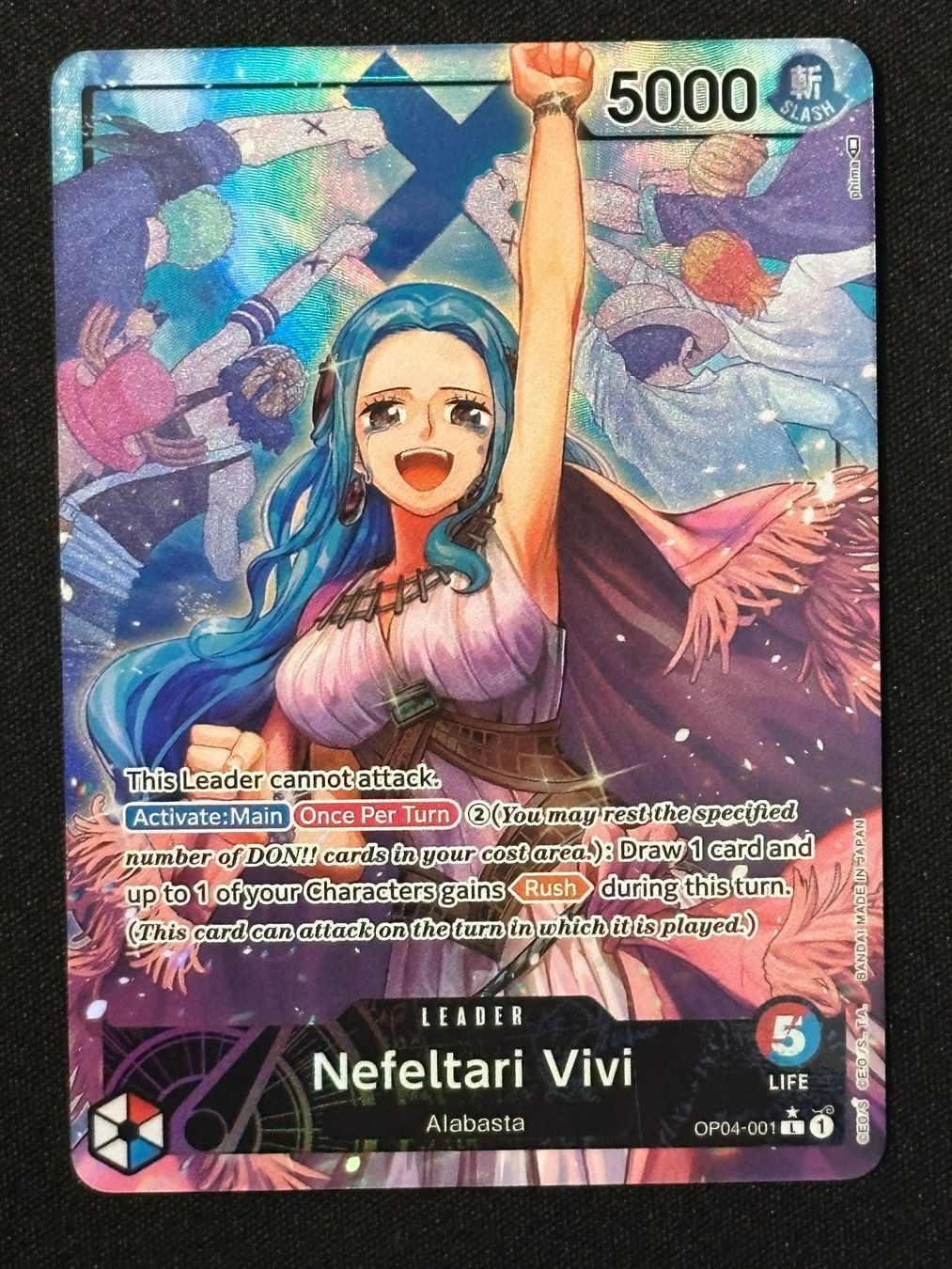 Nefeltari Vivi OP04-001 V.2 – One Piece TCG – NM (Gebraucht) in ...