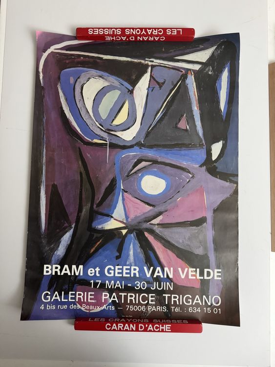 Affiche Bram et Geer van Velde Galerie Trigano, 1984 (Gebraucht) in ...