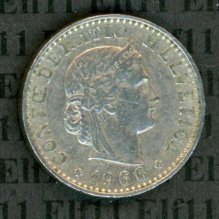 CHF___0.20 1966 -vz 20 Rappen | Kaufen auf Ricardo