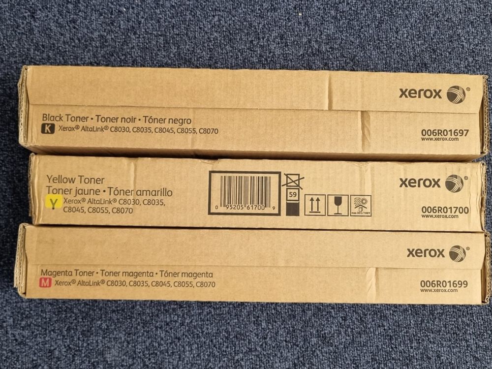 Xerox AltaLink Toner - 3 Farben (Original Toner) (Neu und ...