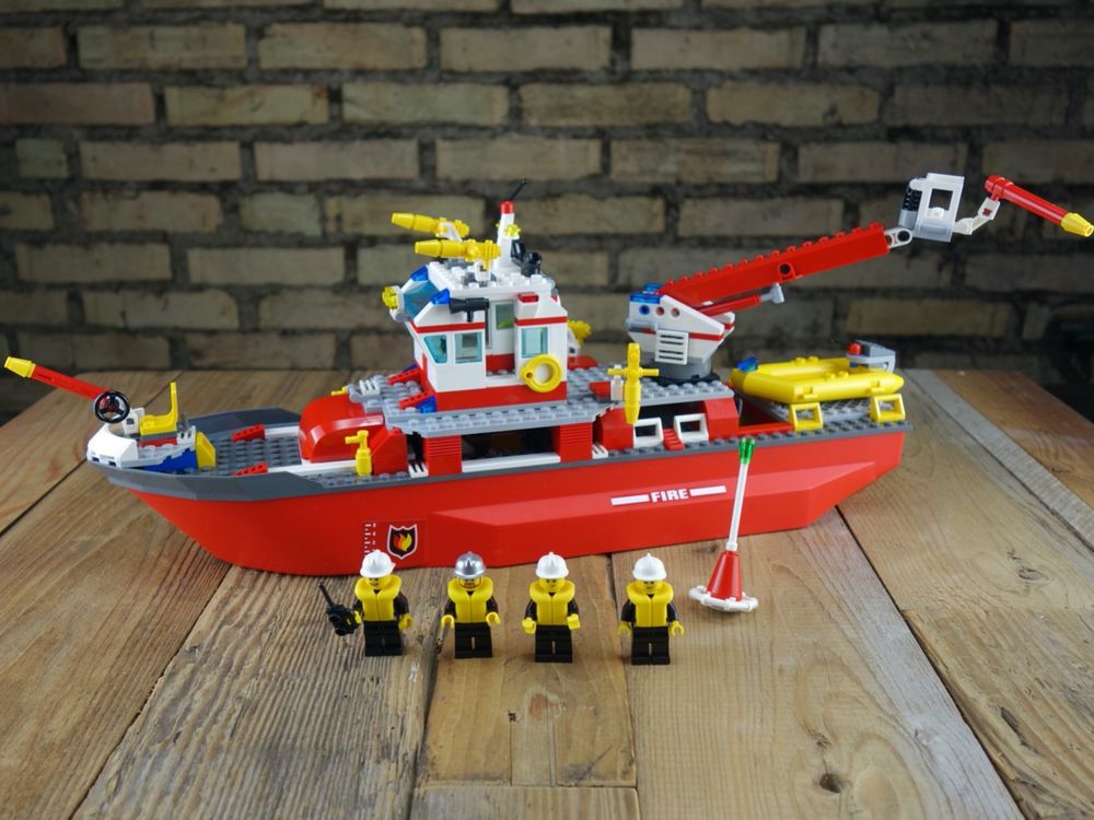 LEGO 7207 City Feuerwehr Schiff | Kaufen auf Ricardo
