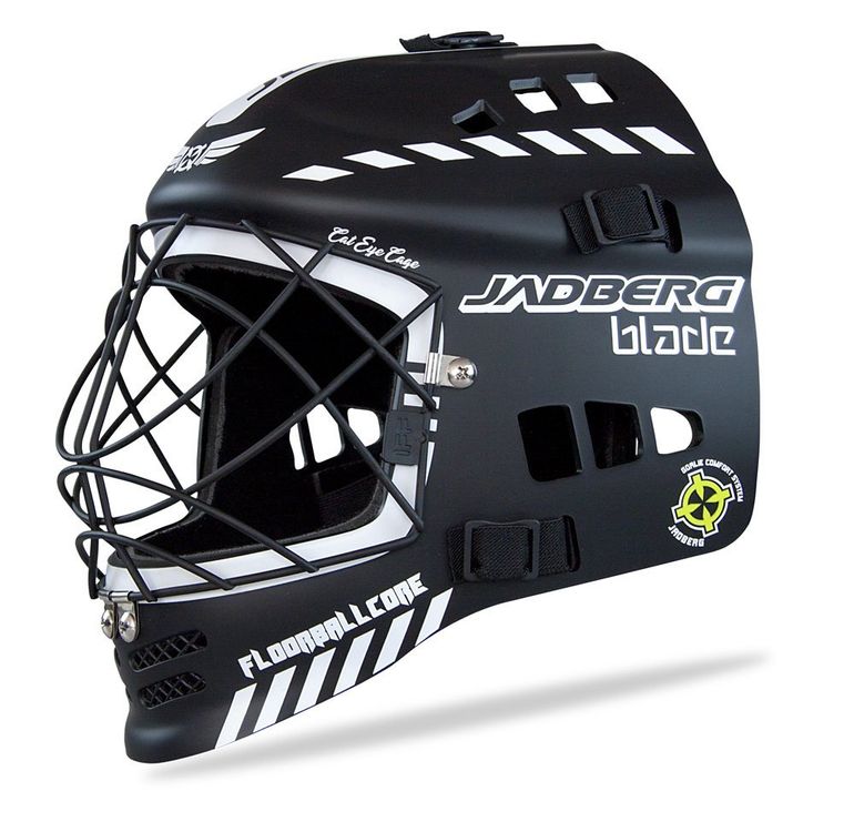 Jadberg Unihockey Helm "Blade" schwarz/weiss - Neu (Neu und originalverpackt) in für CHF 89 ...