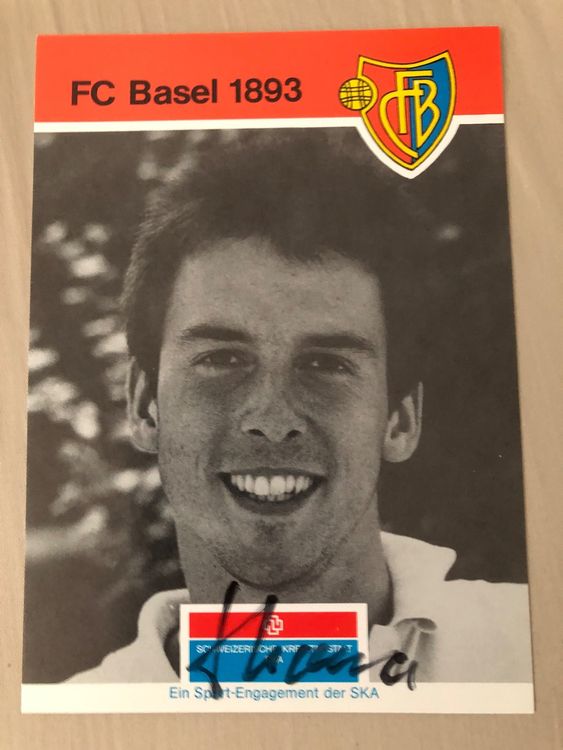 Fc Basel Autogrammkarte (Gebraucht) in Meierskappel für CHF 2 – mit ...