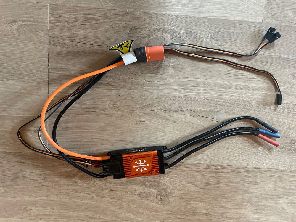 Spektrum ESC Avian 100 Amp Brushless Smart ESC 3S-6S (Gebraucht) in ...