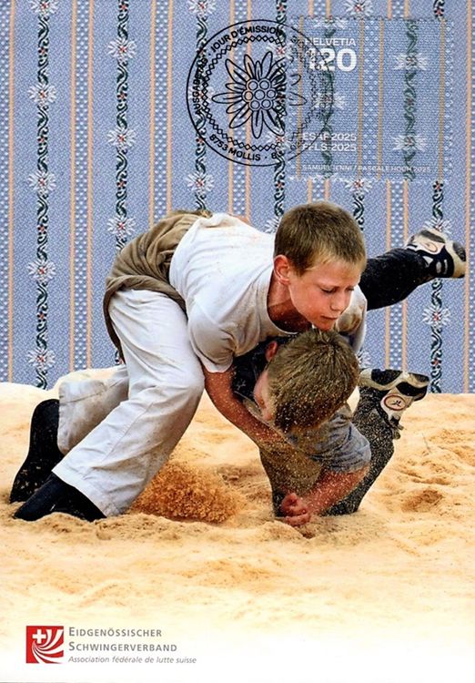 Maximumkarte ESAF Schwingfest Glarus (Neu (gemäss Beschreibung)) in Dottikon für CHF 4 – mit ...