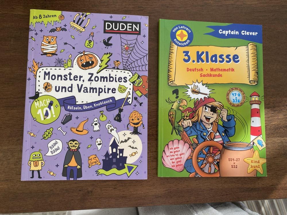 Captain Clever und Duden Lernheft und Rätsel | Kaufen auf Ricardo