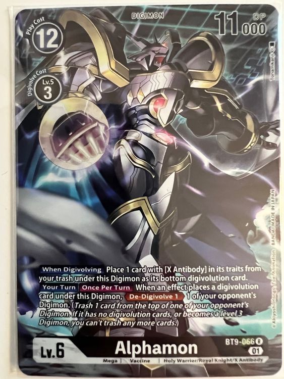 Digimon TCG Alphamon AA BT9 | Kaufen auf Ricardo