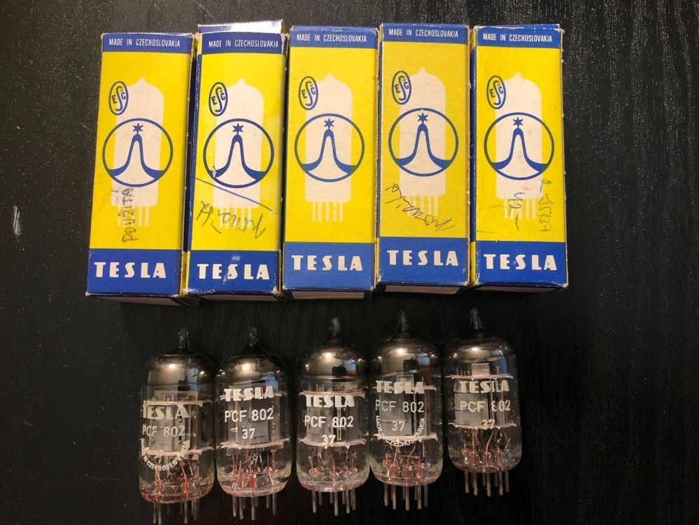 TESLA PCF802 Tube / Röhre NOS | Kaufen auf Ricardo