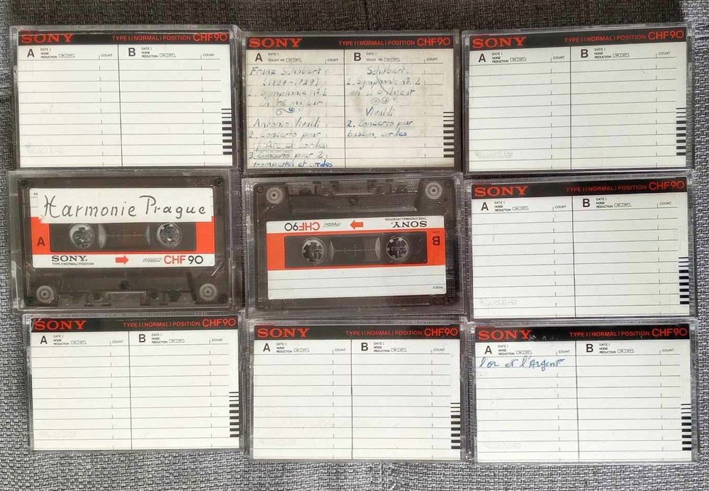 SONY CHF 90 - Ferro / cassettes audio MC - 9 x | Kaufen auf Ricardo