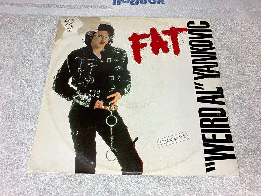Weird Al Yankovic Fat Maxi Single Germany Scotti Bros Int 12 Kaufen