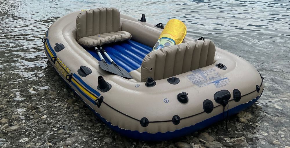 Intex Excursion 4 - Schlauchboot - Gummiboot - 4 Pers. | Kaufen auf Ricardo