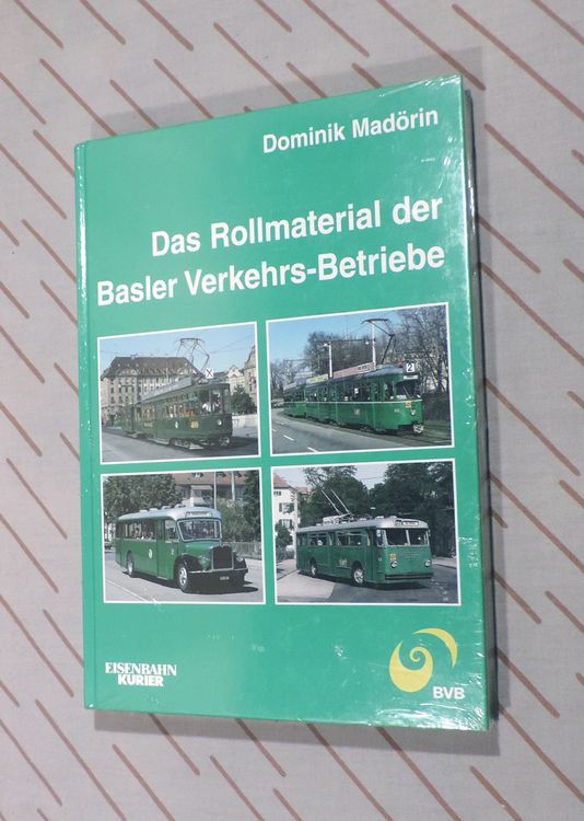 T4 - Buch «Das Rollmaterial der Basler Verkehrs-Betriebe» (Gebraucht) in Frenkendorf für CHF 19. ...