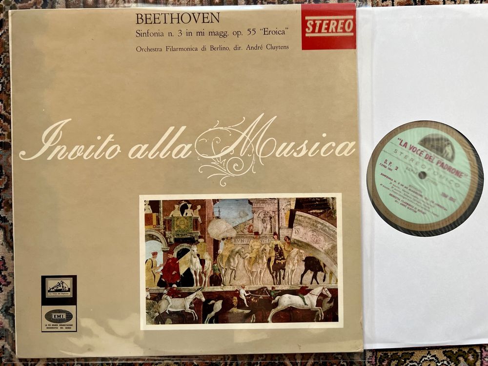 Beethoven Sinfonia N. 3 Cluytens - LP ♪ GEWASCHEN ♪ (Gebraucht) in Unterseen für CHF 9.9 – mit ...