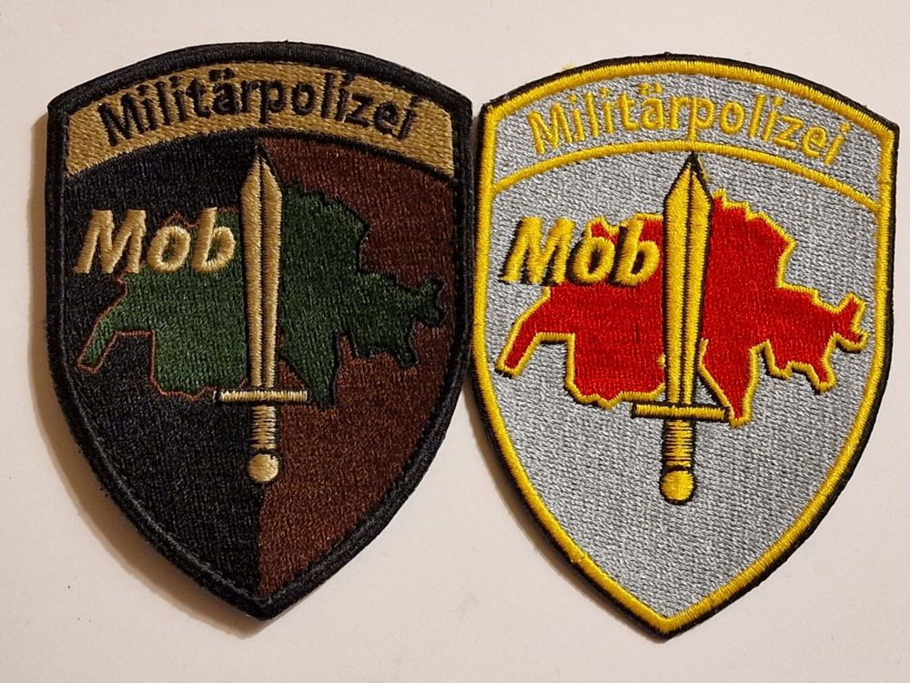 Militar Polizei Abzeichen Duo Militar Polizei MOB Tenue A+B (Gebraucht ...