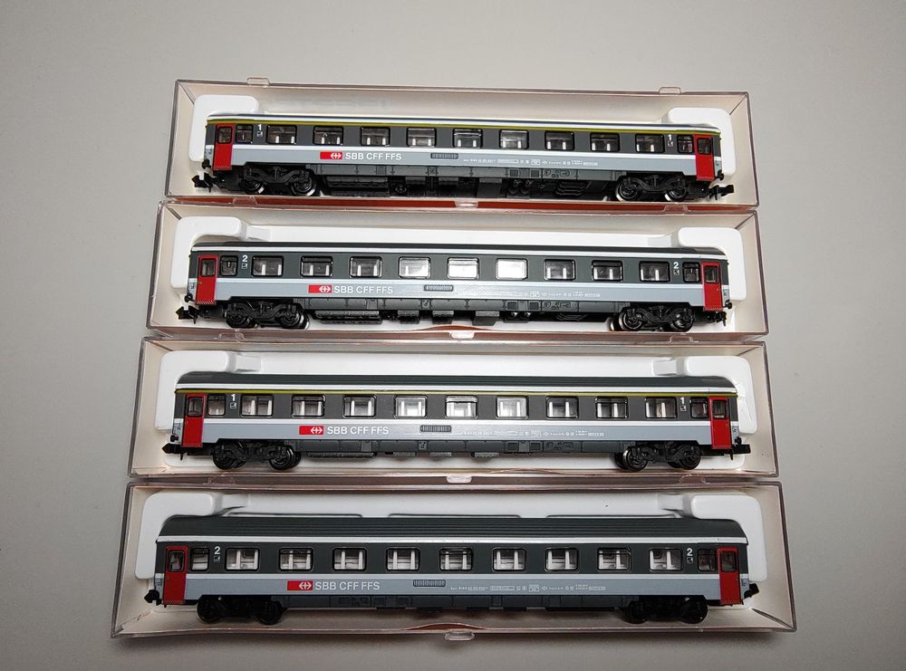 4x IBERTREN SBB Eurofima. (je 2x 1. und 2. Kl.) Innenbel. | Kaufen auf Ricardo