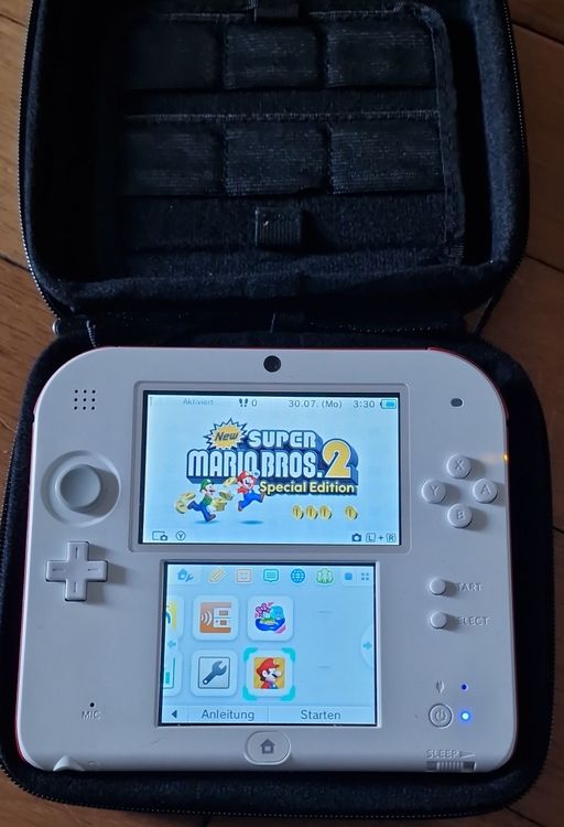 Nintendo 2DS Special Edition - Super Mario Bros 2 Weiss (Gebraucht) in ...