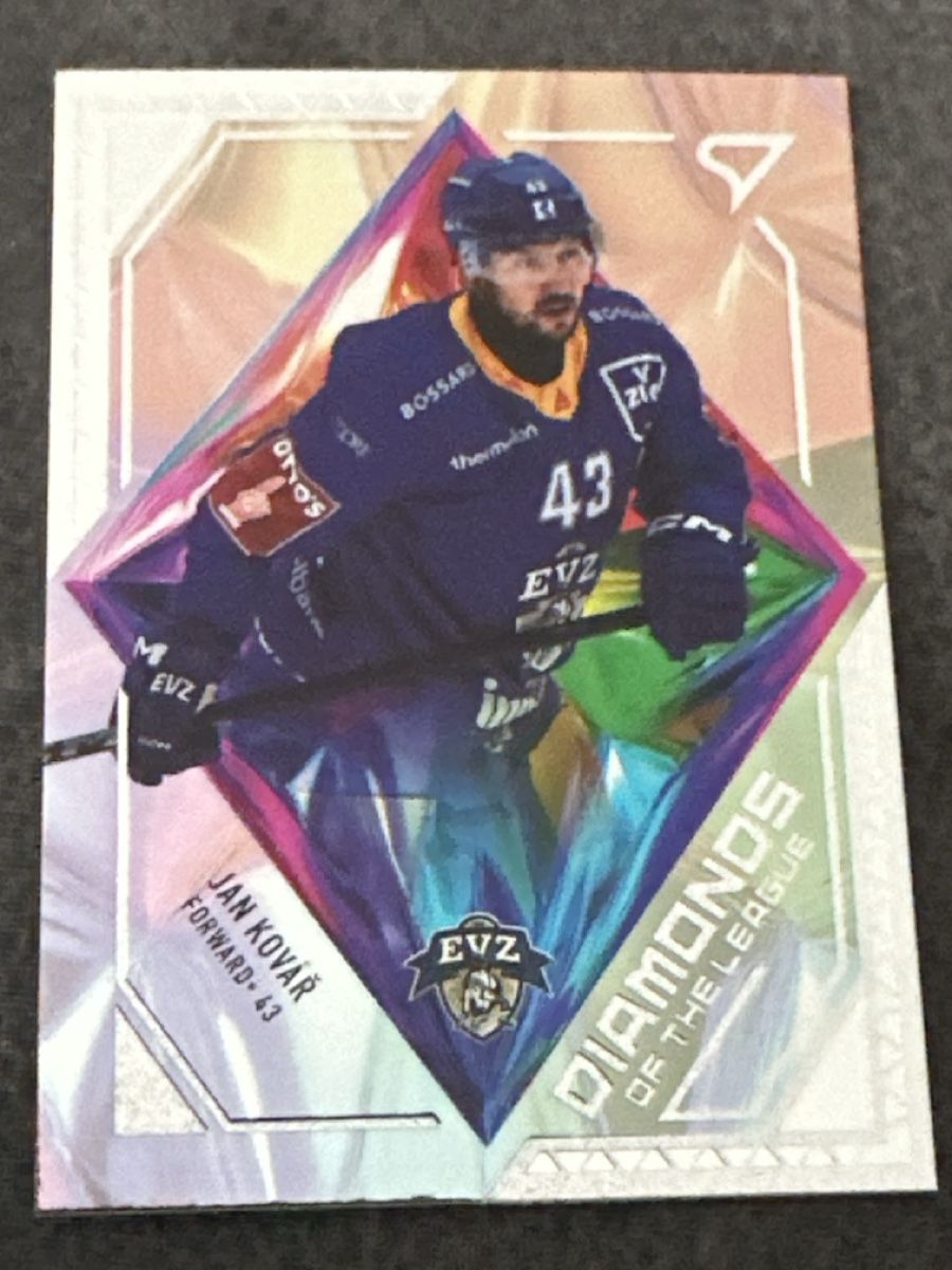 Sportzoo Sammelkarte Diamonds of the League Jan Kovàr (Neu (gemäss ...