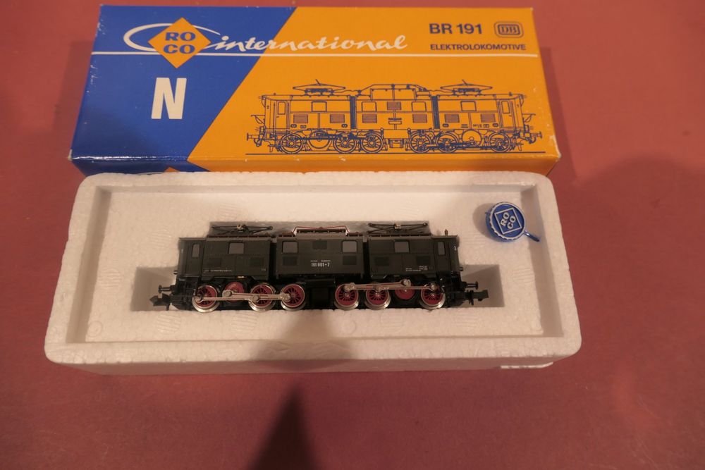 Roco Elektrolok BR 191 der DB, OVP top (Gebraucht) in Höfen b. Thun für CHF 91 – mit Lieferung ...