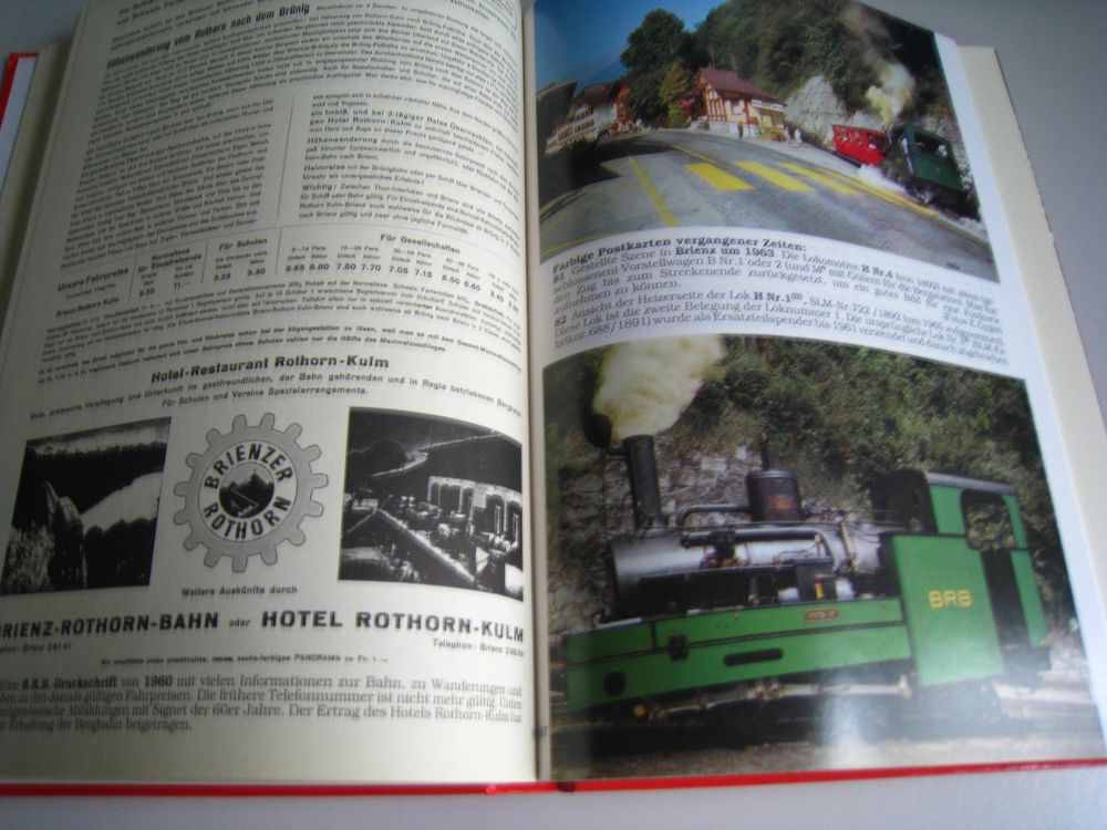 Brienzer Rothhorn Zahnrad-Bahn, Archiv Nummer 81 (Gebraucht) in Buchs ZH für CHF 38 – mit ...