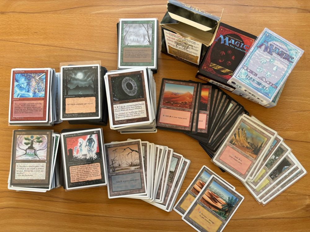 Alte Magic The Gathering Sammlung ca 500 Karten (90er Jahre) (Gebraucht) in Reinach BL für CHF ...