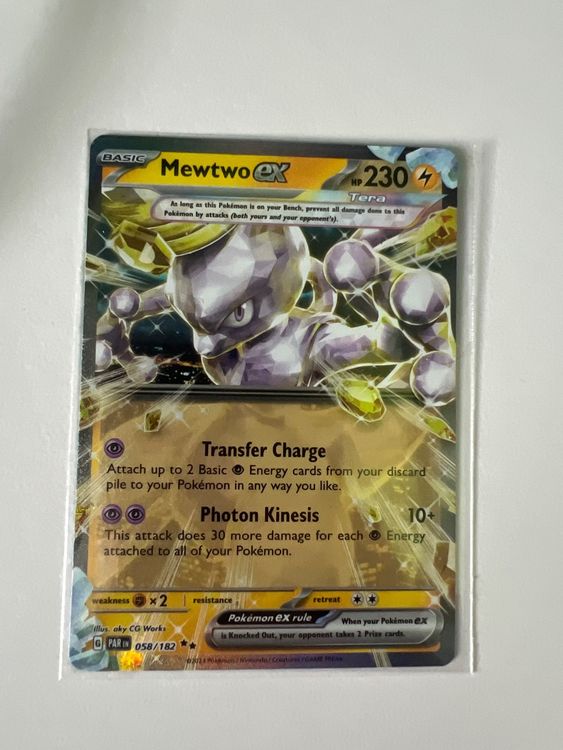 Mewtwo ex 058/182 paradox rift | Kaufen auf Ricardo