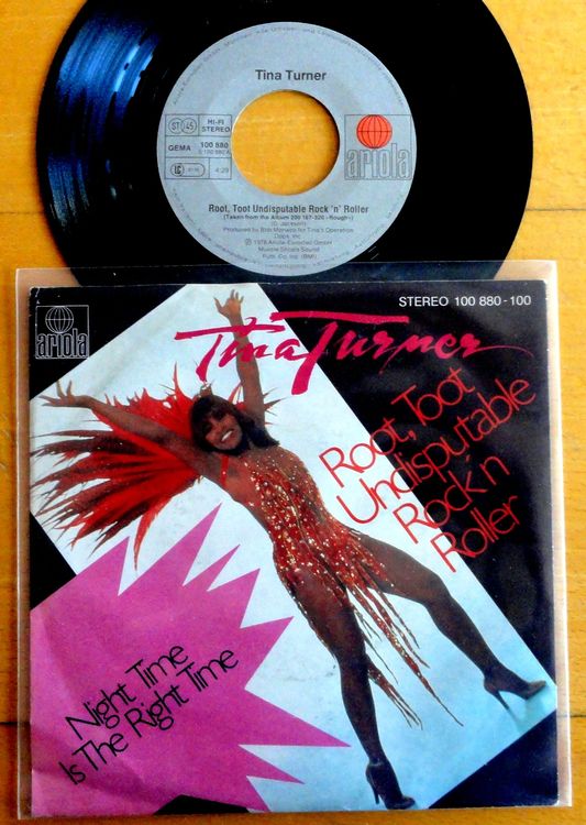 SI TINA TURNER root toot undisputable rock'n roller 1978 rar (Gebraucht ...