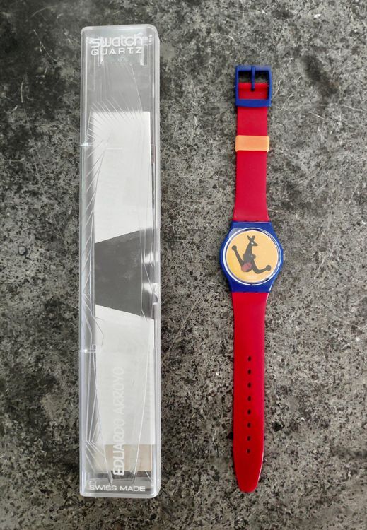 Swatch Boxing Eduardo Arroyo - 1995 - Ed Limitée - Neuve | Kaufen auf Ricardo